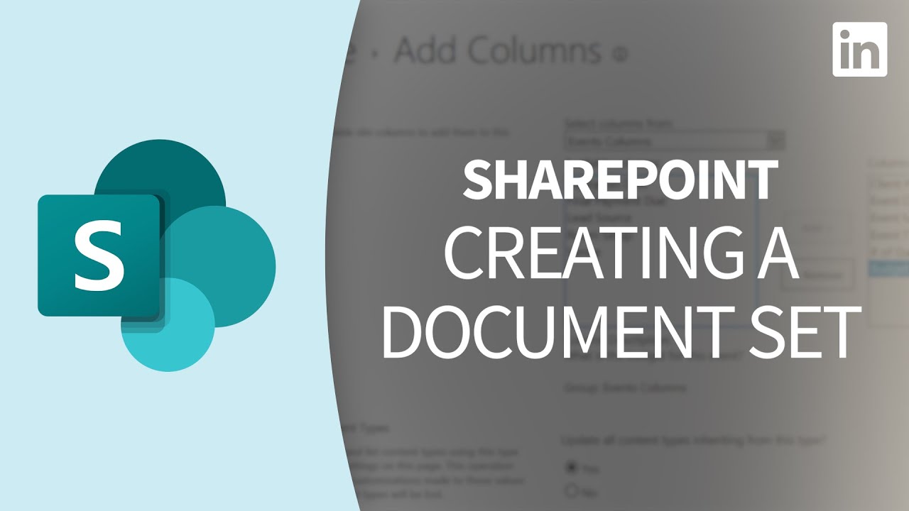 SharePoint Tutorial - Creating document sets