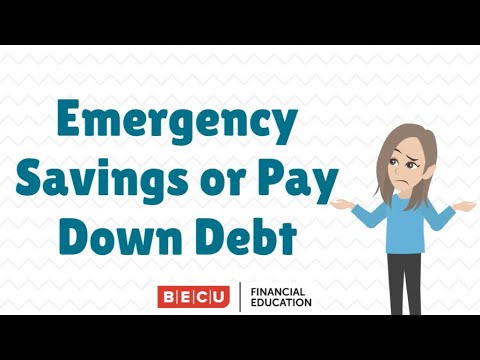 Emergency Savings, or Pay Down Debt? | BECU