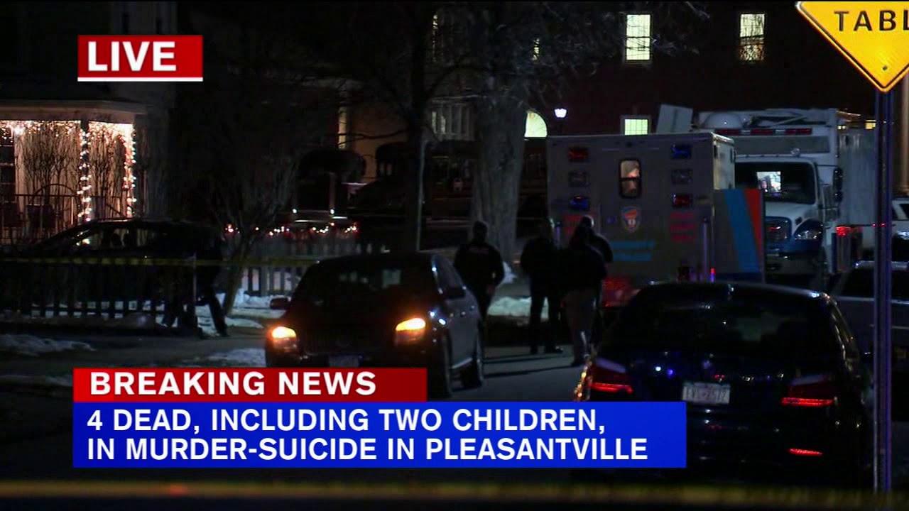 4 dead, including 2 kids, in suspected Pleasantville murder-suicide in home: Sources