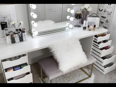 Ikea Alex Drawer and Malm Desk Make up divider organisers, How to?