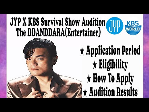 JYP X KBS Survival Show Audition | The DDANDDARA (Entertainer) | Kpop Audition 2024