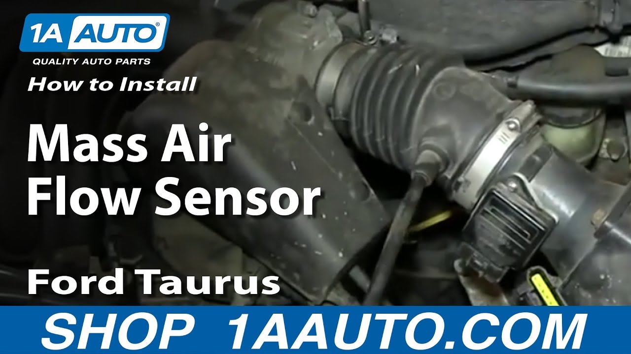 How To Replace Mass Air Flow Sensor 00-03 Ford Taurus