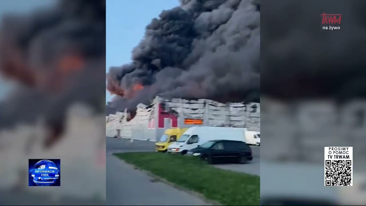 Białorusin odpowiedzialny za podpalenie marketu budowlanego w Warszawie ...