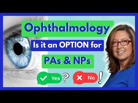Is it legal for PAs & NPs to work in Ophthalmology ππ§? If so, what do they do?