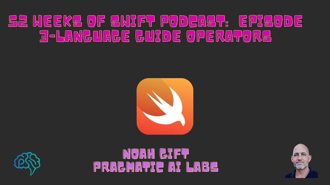 52 Weeks of Swift Episode 3 basic operators