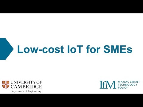 Low cost IoT for SMEs