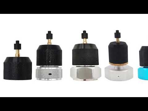 CO2 Refill Charging Adapter to Disposable Cartridge for Sodastream Cylinder 3/8-24";G1/2-14,Tr21-4,C