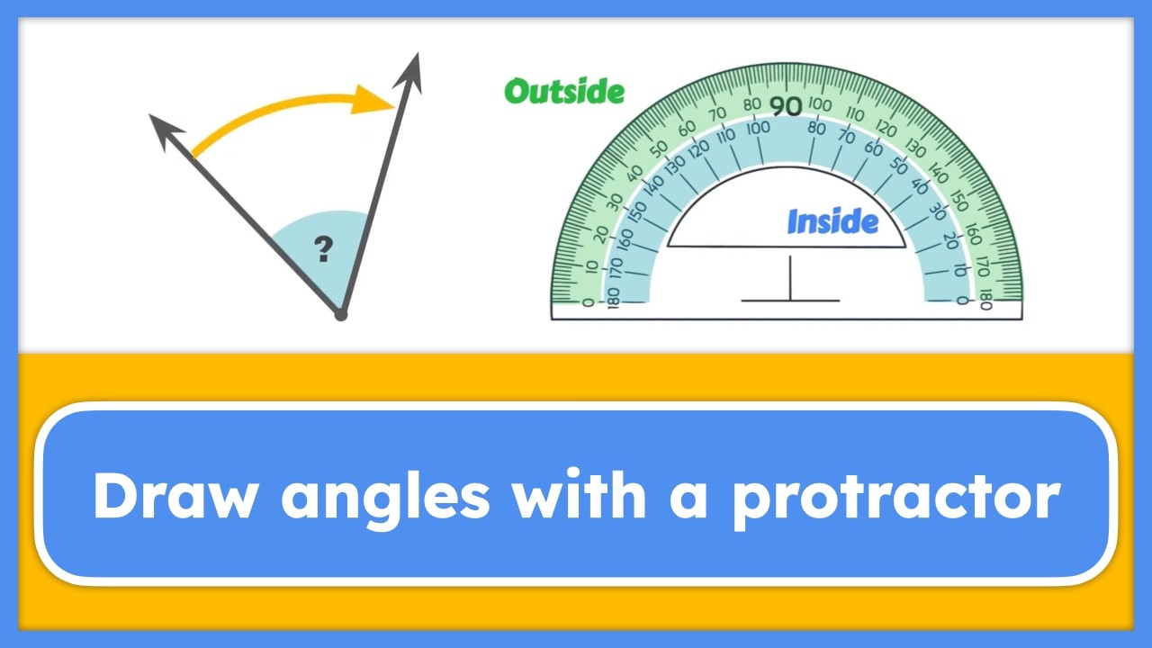 Master Drawing Angles with a Protractor in Minutes!