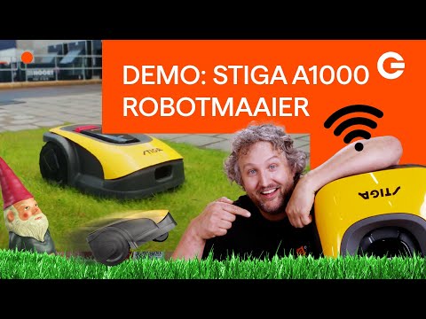 🤖 Robot grasmaaier zonder draad? Het kan met de Stiga robotmaaier A1000!