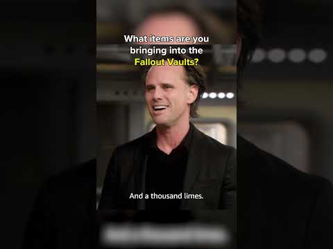 Fallout Show Actors Choose Their Vault Items