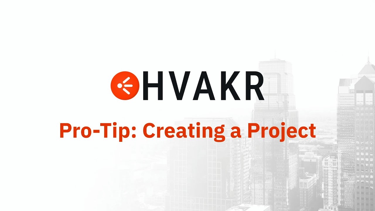 Pro Tip: Creating a Project