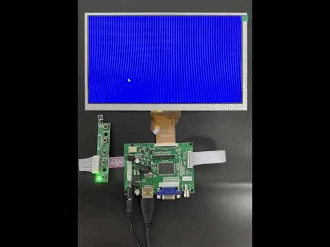 9 Inch Lcd Screen Display Monitor With Remote Driver Control Board 2av Hdmi Vga For Raspberry Pi Ban