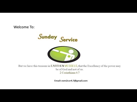 2025 June 1 Sunday Service