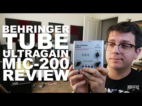 Behringer Mic200 Ultra Gain 2016 Silver | Reverb