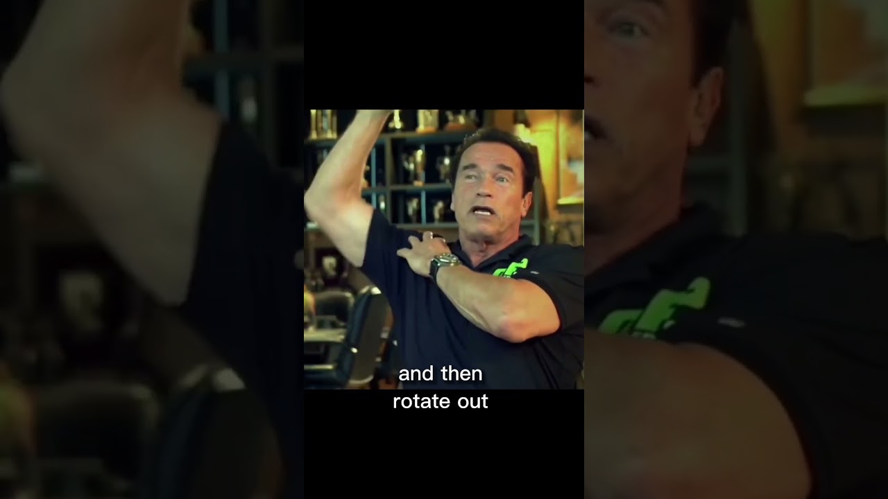 Arnold Schwarzenegger - Best Shoulders Exercise 🔥