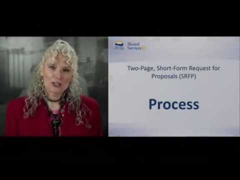 Process of the BC Government's Short-Form Request for Proposal