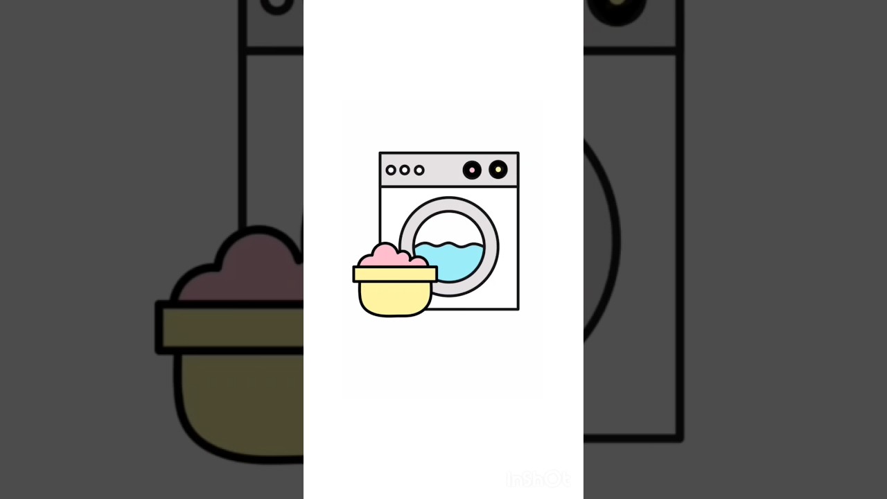 How to draw wash machine #drawing #simpledrawing #howtodraw