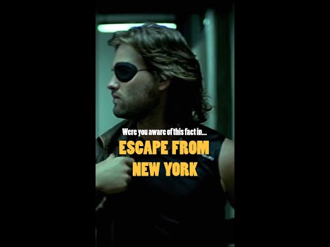 Were You Aware Of This Fact In... ESCAPE FROM NEW YORK
