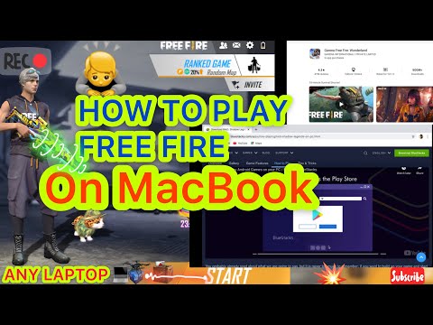 HOW TO PLAY FREE FIRE GAME ON MACBOOK & LAPTOPS GAMING APPS FOR LAPTOP