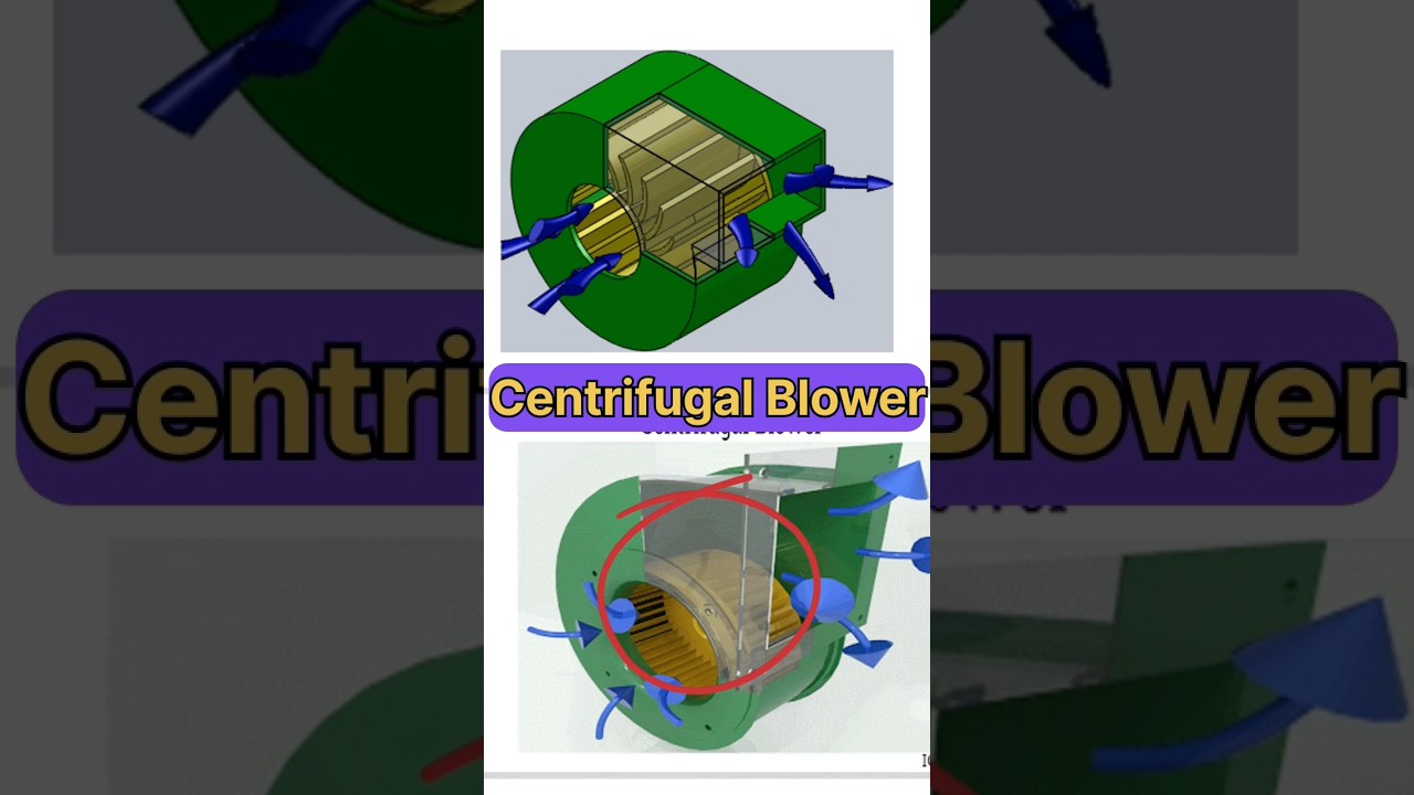 Centrifugal Blower #mechanical #electrical#power #ssc #dc