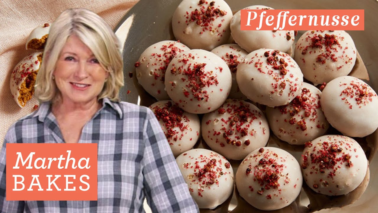 Martha Stewart's German Spice Cookies (Pfeffernusse) | Martha Bakes Recipes