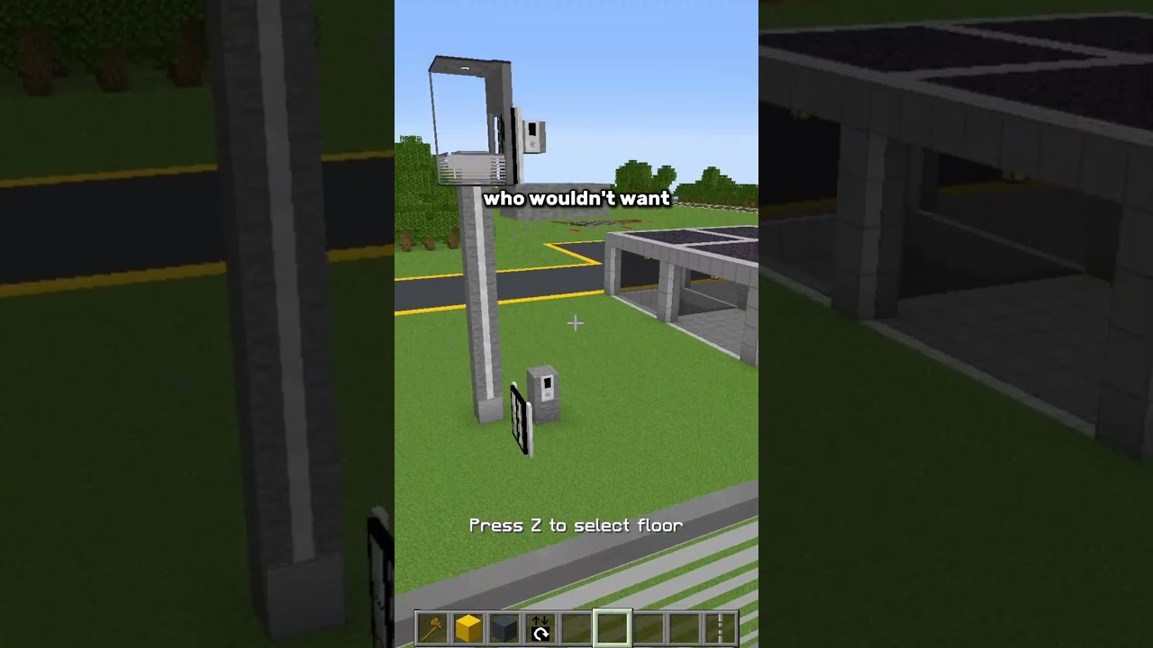 This Minecraft Elevator Mod is Insane!