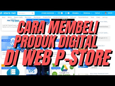 Cara Membeli Produk Digital Murah & Aman di Website P-Store