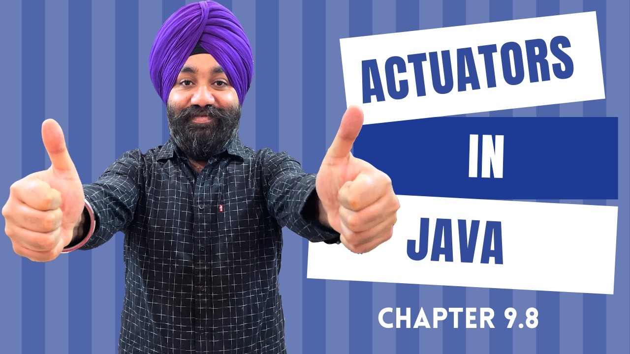 9.8 Spring Boot Actuator Explained | Health Check, Metrics & Monitoring Endpoints | Java Tutorial