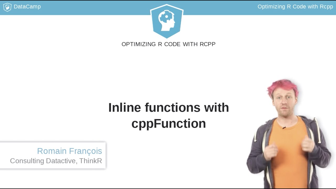 R Tutorial: Inline functions with cppFunction