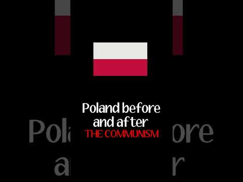 Poland Before and After the fall of Communism in 1991