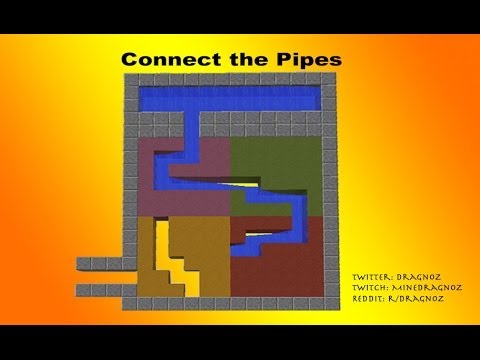 Connect the Pipes Minecraft Map