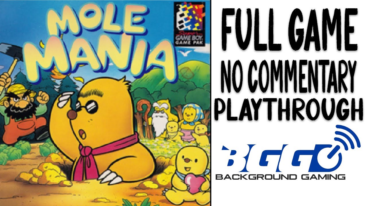 Mole Mania - Longplay - No Commentary