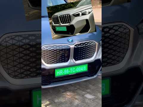 New LWB BMW iX1 styling and colours