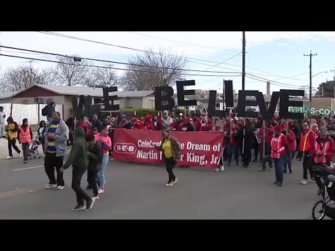 San Antonio African American Community Archive and Museum collecting memorabilia from MLK marches