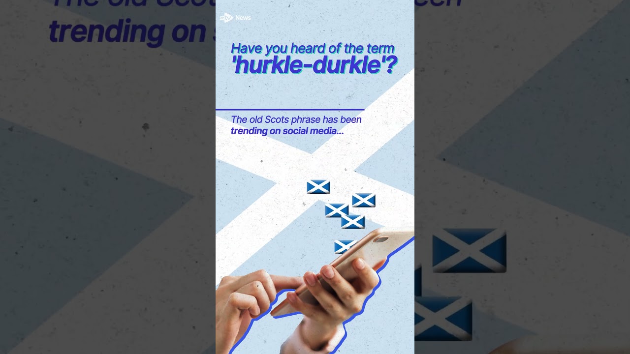 Do you enjoy a hurkle-durkle? #trends #scotland #scots #video #gfx #explainer