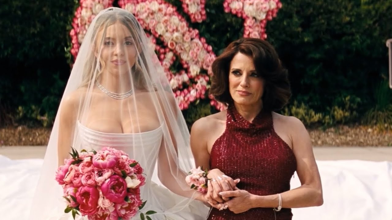 Euphoria - Suze (Alanna Ubach) Walks Cassie (Sydney Sweeney) Down The Aisle