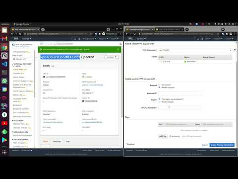 Sending A VPC Peering Connection Request to Another AWS Account | AWS VPC Peering Tutorial 4/9