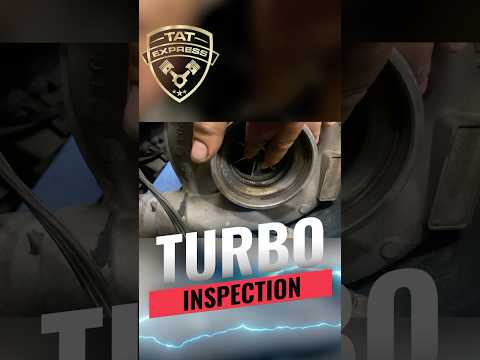 🌀🔍 Turbo Inspection – Turbine Play Within Spec ✅🚛