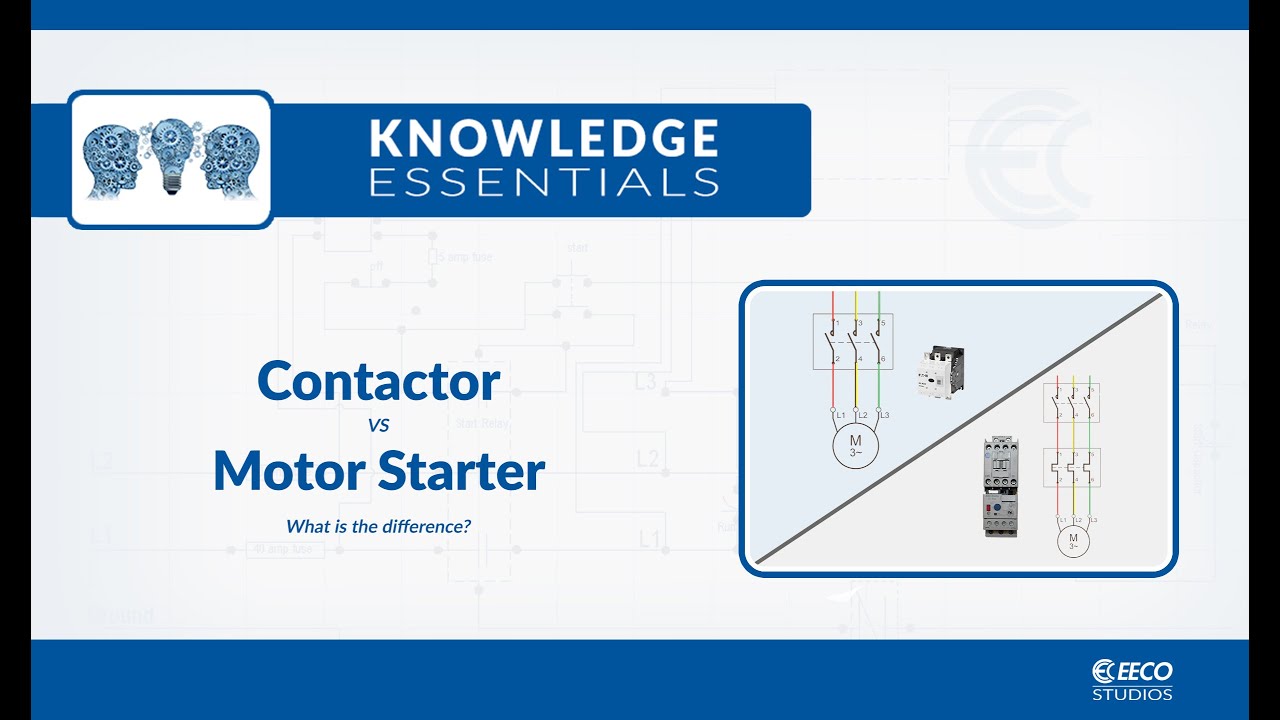 Contactor vs Motor Starter: What is the difference?