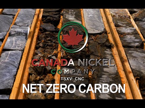 Striving for NetZero Carbon in Nickel, Cobalt & Iron Production - Canada Nickel Company (TSXV: CNC)