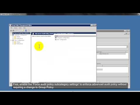 Advanced Audit Policy Configuration for File Servers