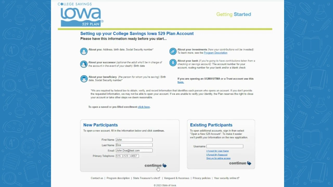 CSI Enrollment How To