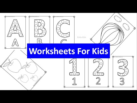 Printable Worksheets for Alphabet and Number Tracing Practice | Letter Writing / Coloring Worksheets