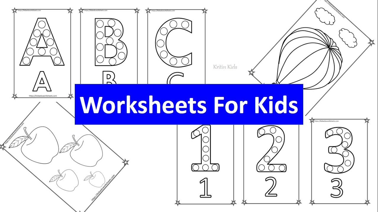 Printable Worksheets for Alphabet and Number Tracing Practice | Letter Writing / Coloring Worksheets