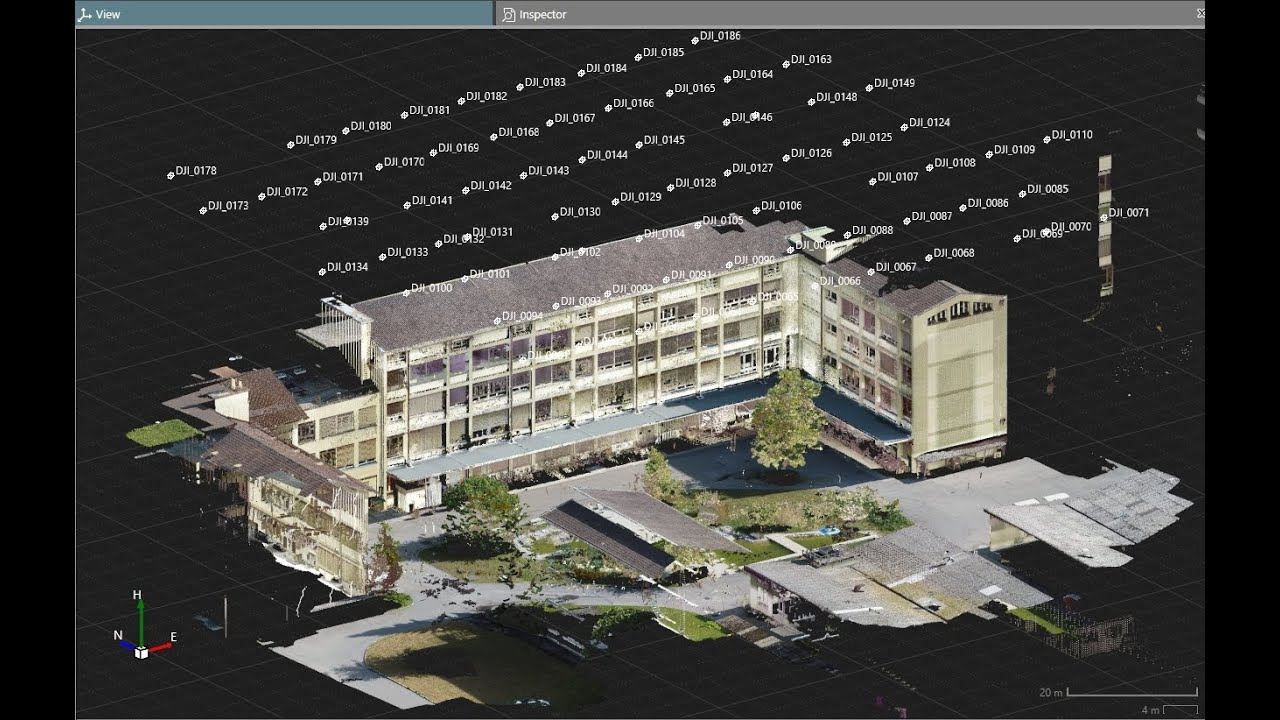 How to use terrestrial laser scanner data to Control UAV imagery in Leica Infinity