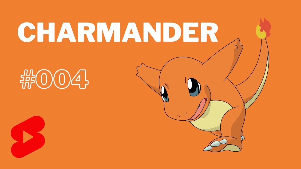 Pokédex entry #004 - Charmander #shorts