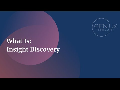 "What Is?" Series | Insight Discovery