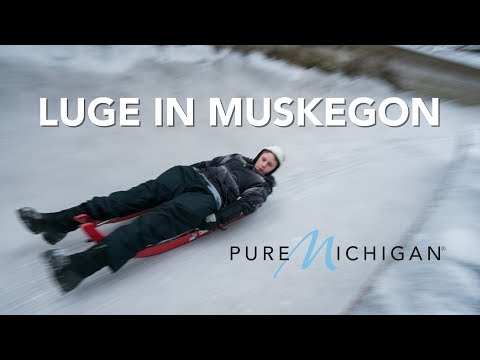 Learn to Luge at Olympic-sized Track in Muskegon | Pure Michigan