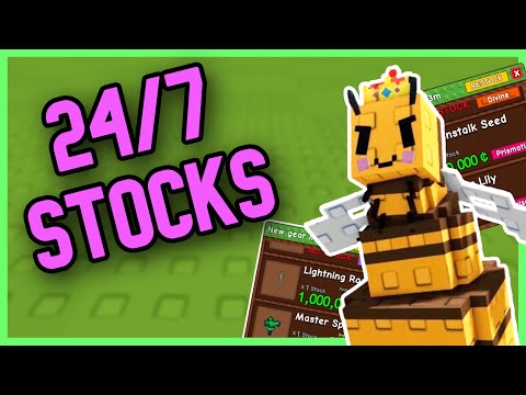 🌿 24/7 Stocks & Trading | Roblox Grow A Garden | #growagarden #growagardenroblox