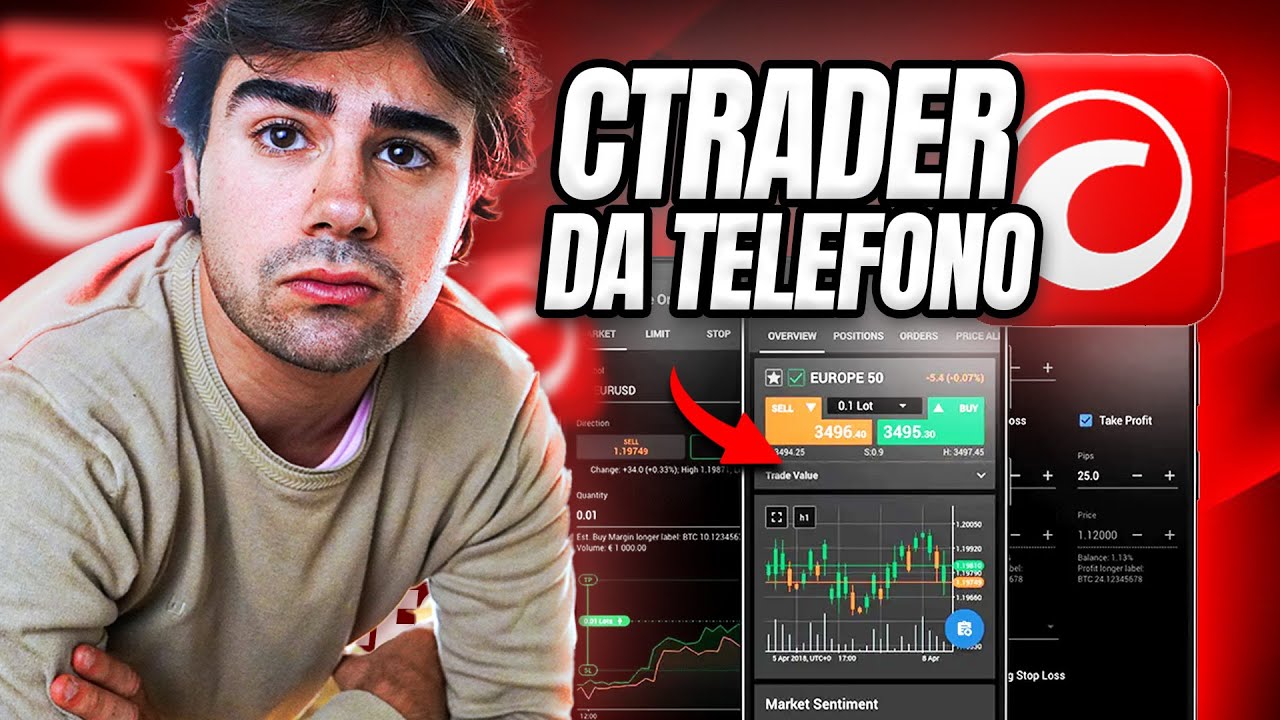 How to Trade with your MOBILE PHONE | CTRADER TUTORIALS